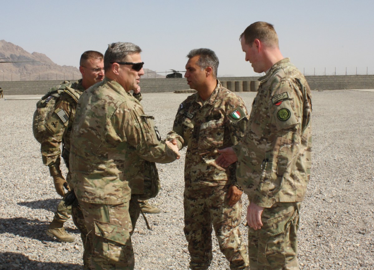 Afghanistan/ Il comandante dell’ISAF Joint Command visita la TSU-S di ...